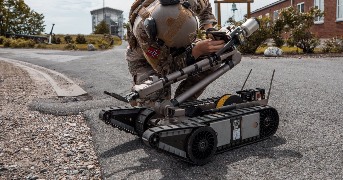 Nye EOD-roboter til Forsvaret