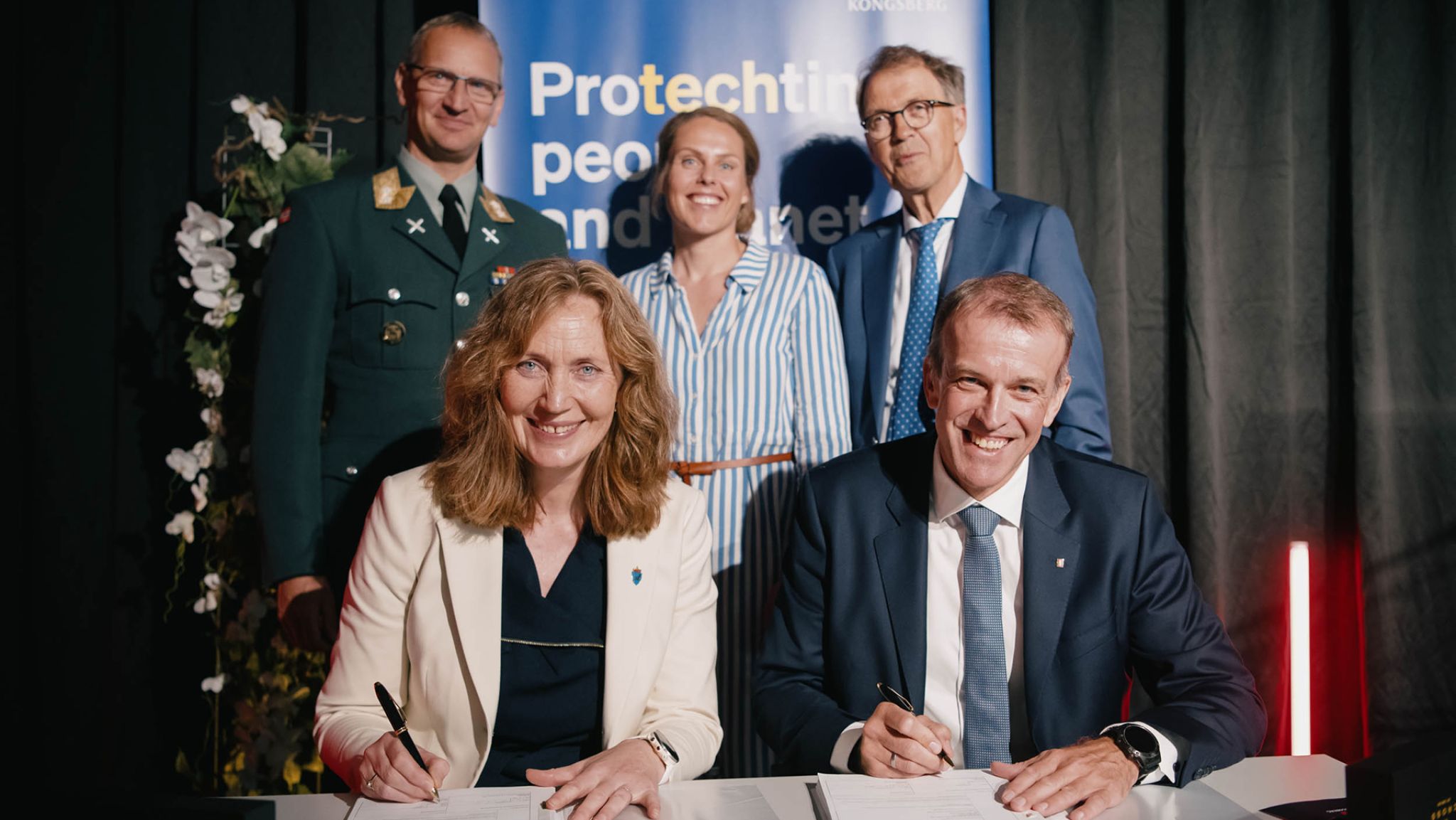 Forsvarsmateriell og KONGSBERG utvikler ny taktisk radio