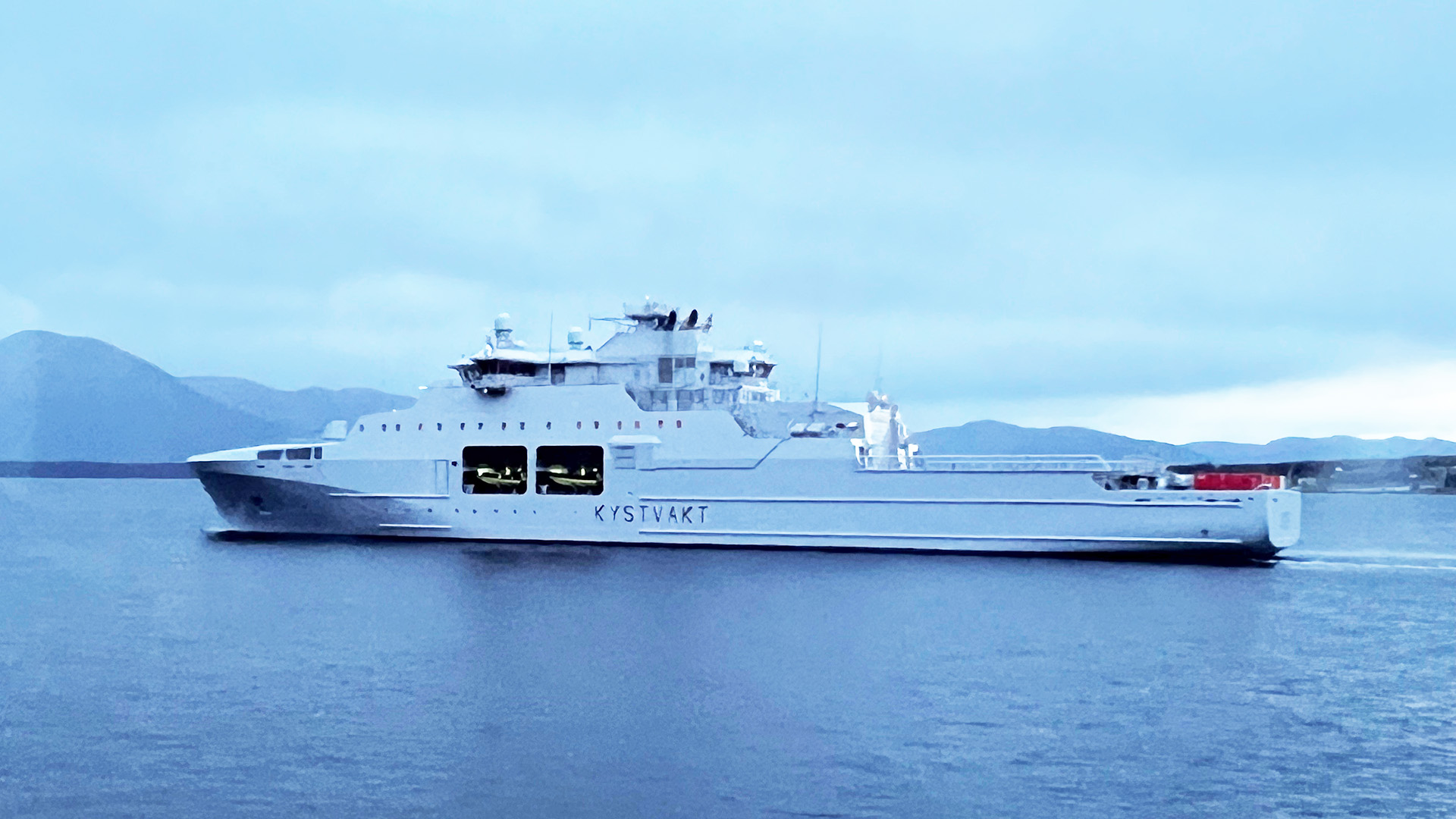 KV Jan Mayen er døpt